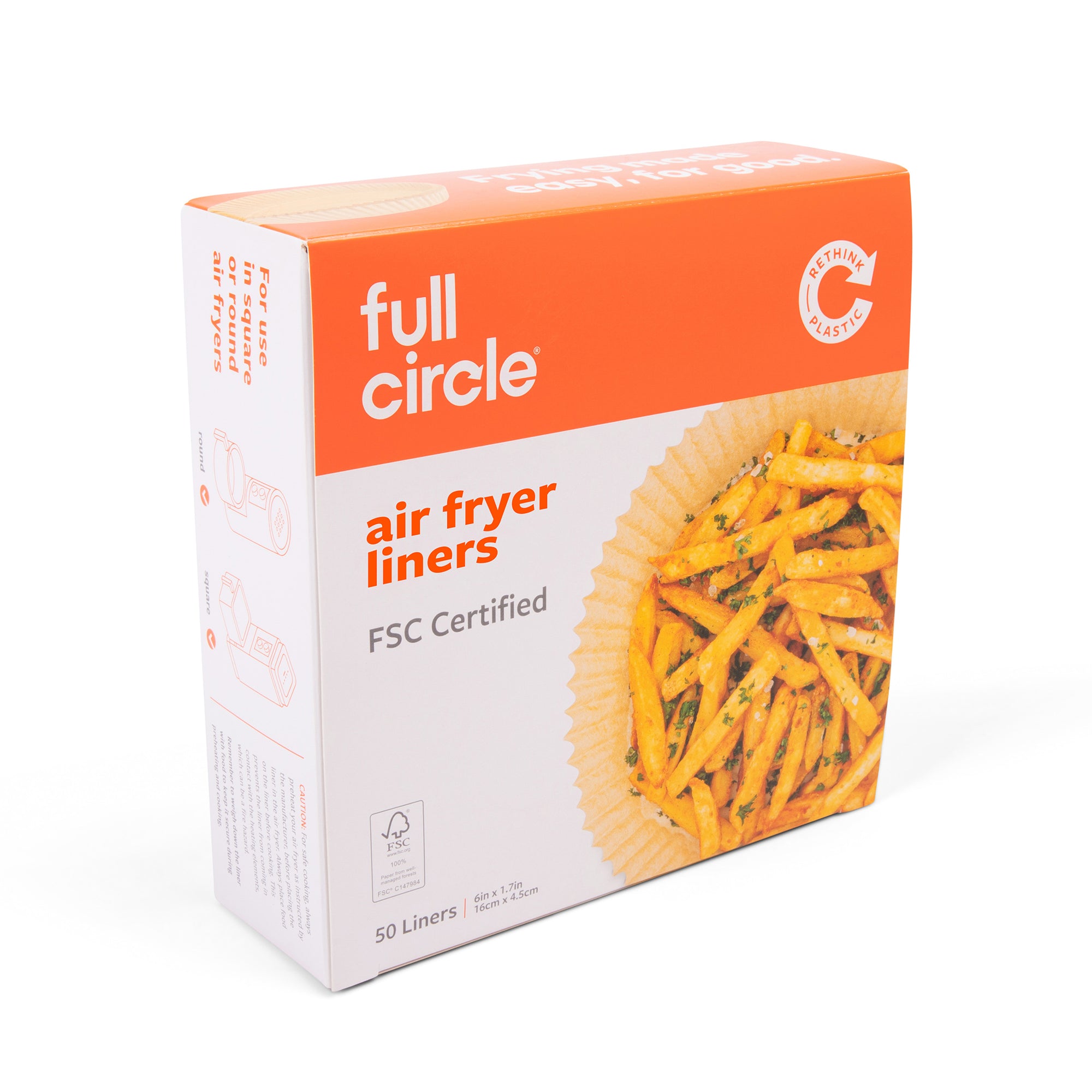 Full Circle FSC Certified Air Frier Liners – Full Circle Home
